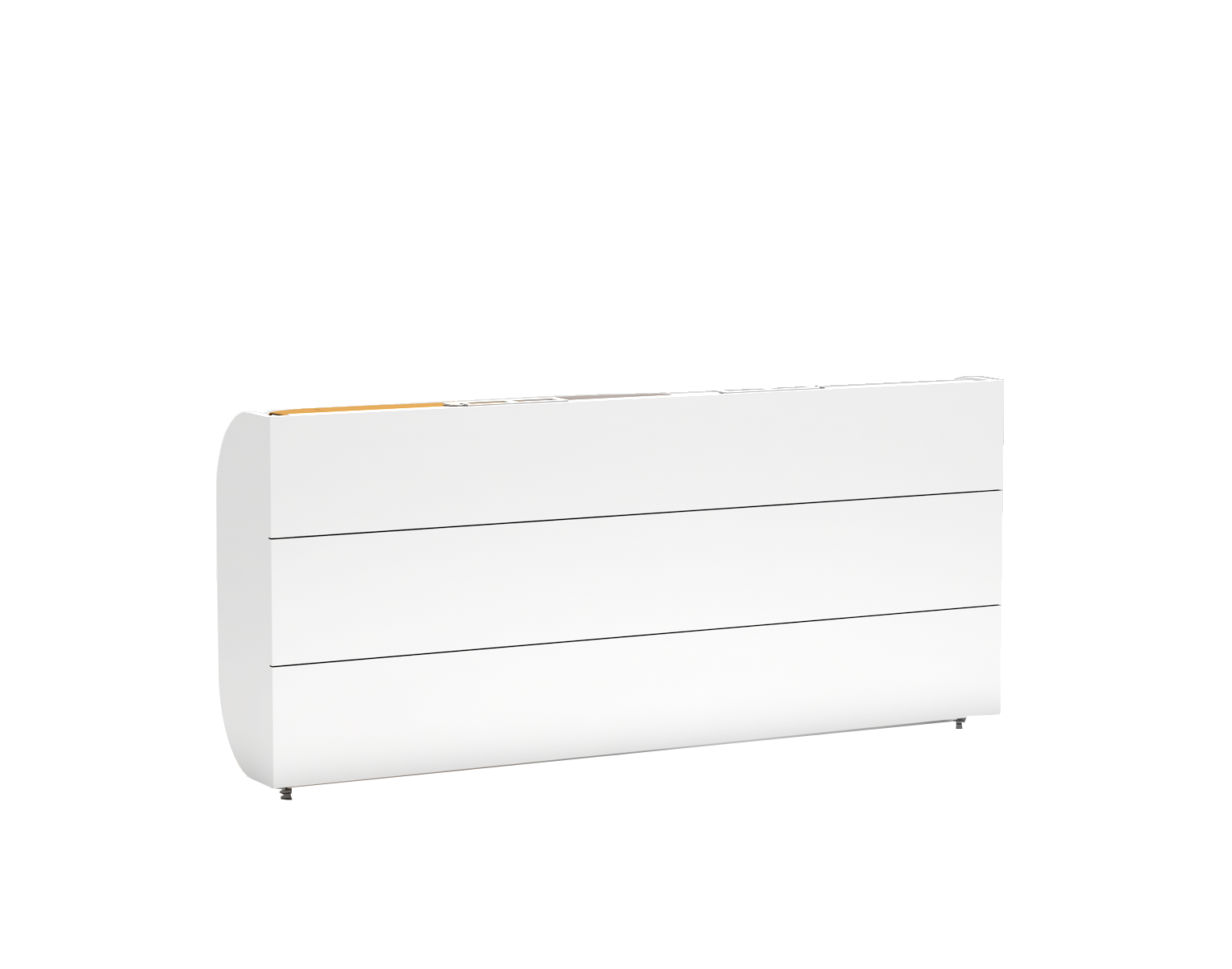 Multimo Simple Klappbett, 90x200 cm, mit Lattenrost